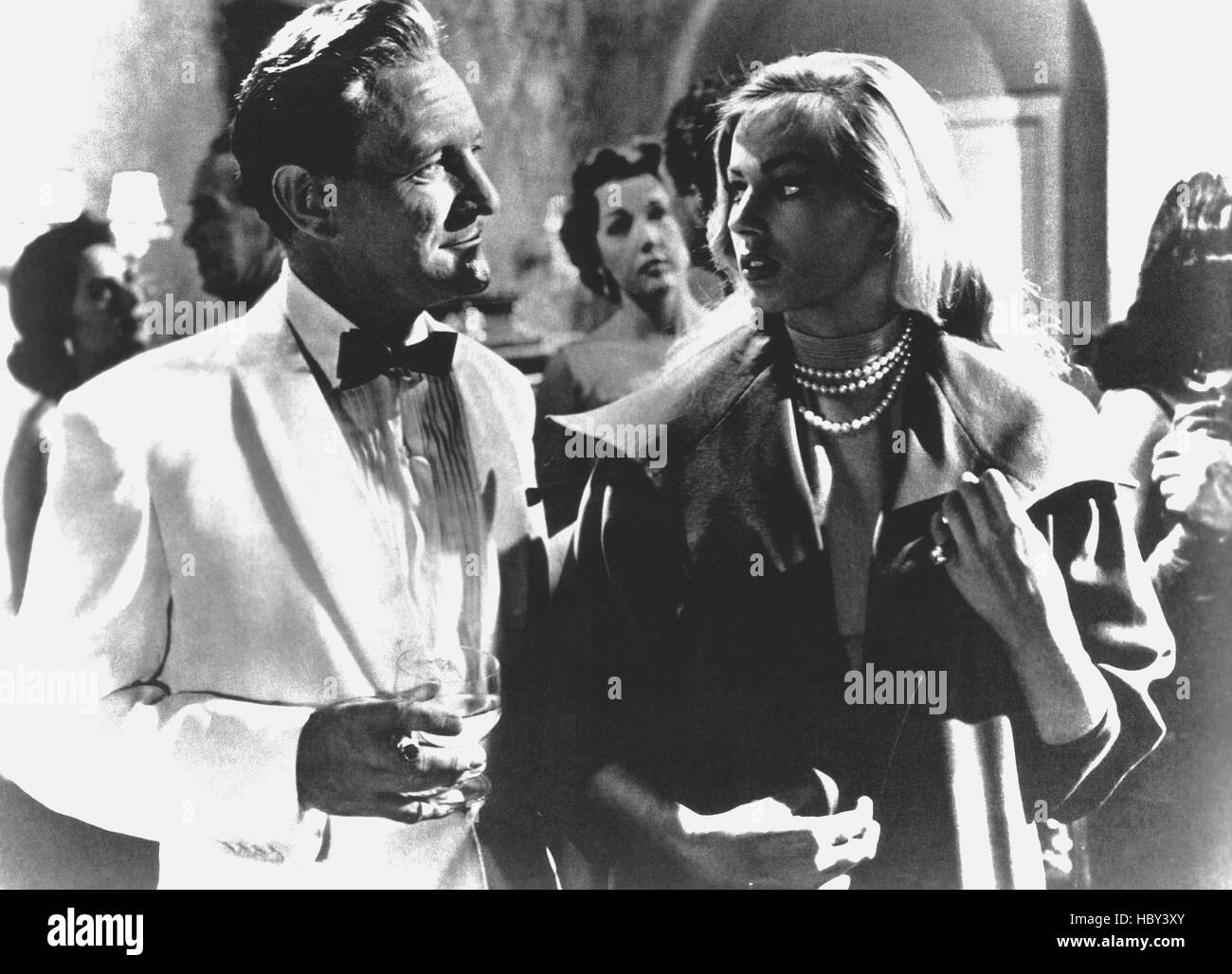INTERPOL, l'alimentateur (aka ALLEY), Trevor Howard, Anita Ekberg, 1957 ...