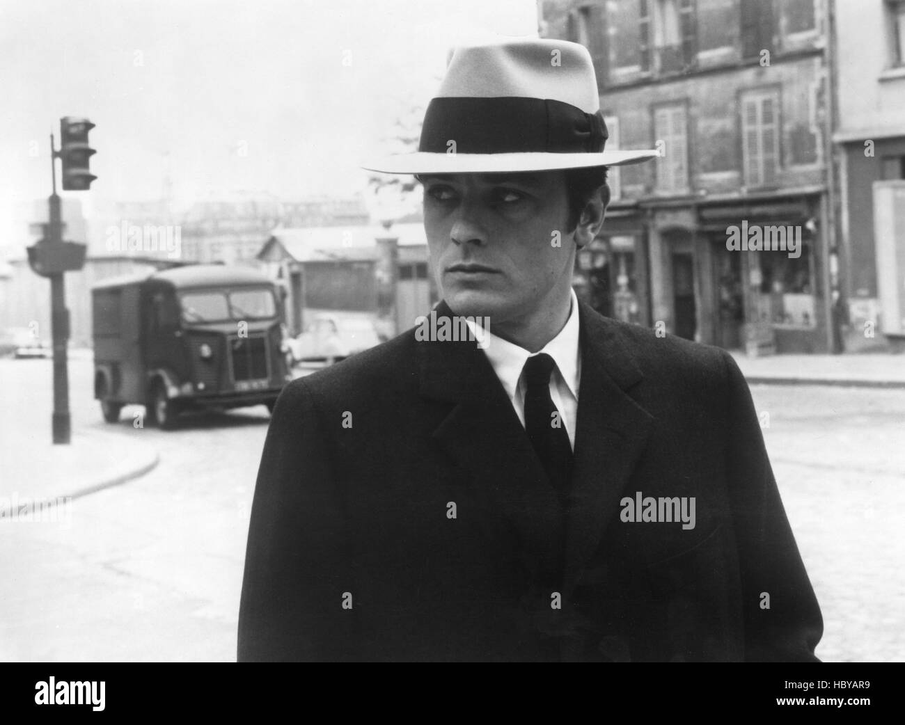 LE SAMOURAÏ, (alias le filleul), Alain Delon, 1967 Photo Stock - Alamy