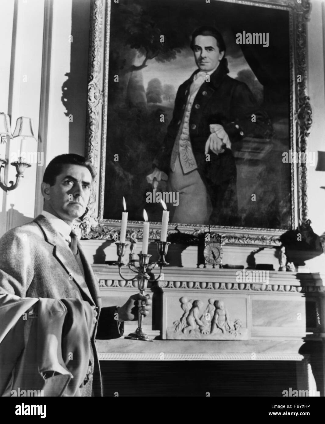 Je n'oublierai jamais que vous, Tyrone Power (et en peinture), 1951, TM ...