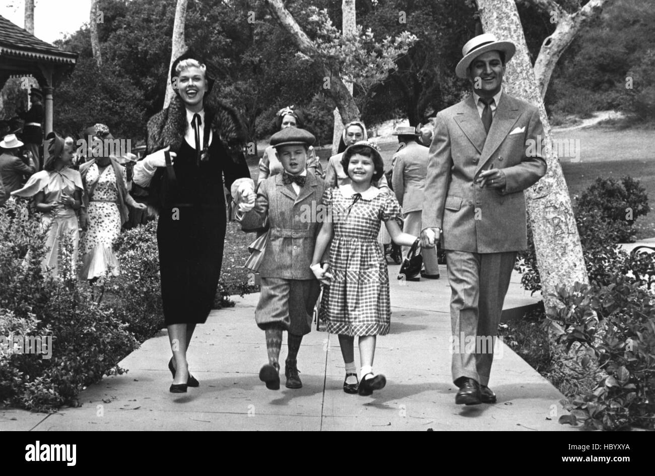 Je te vois dans mes rêves, Doris Day, Robert Lyden, Bunny Lewbel, Danny ...