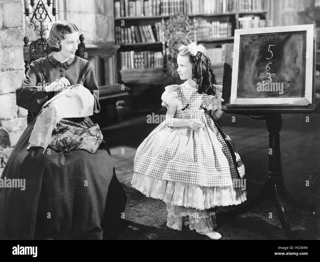 JANE EYRE, de gauche : Joan Fontaine, Margaret O'Brien, 1943, TM ...