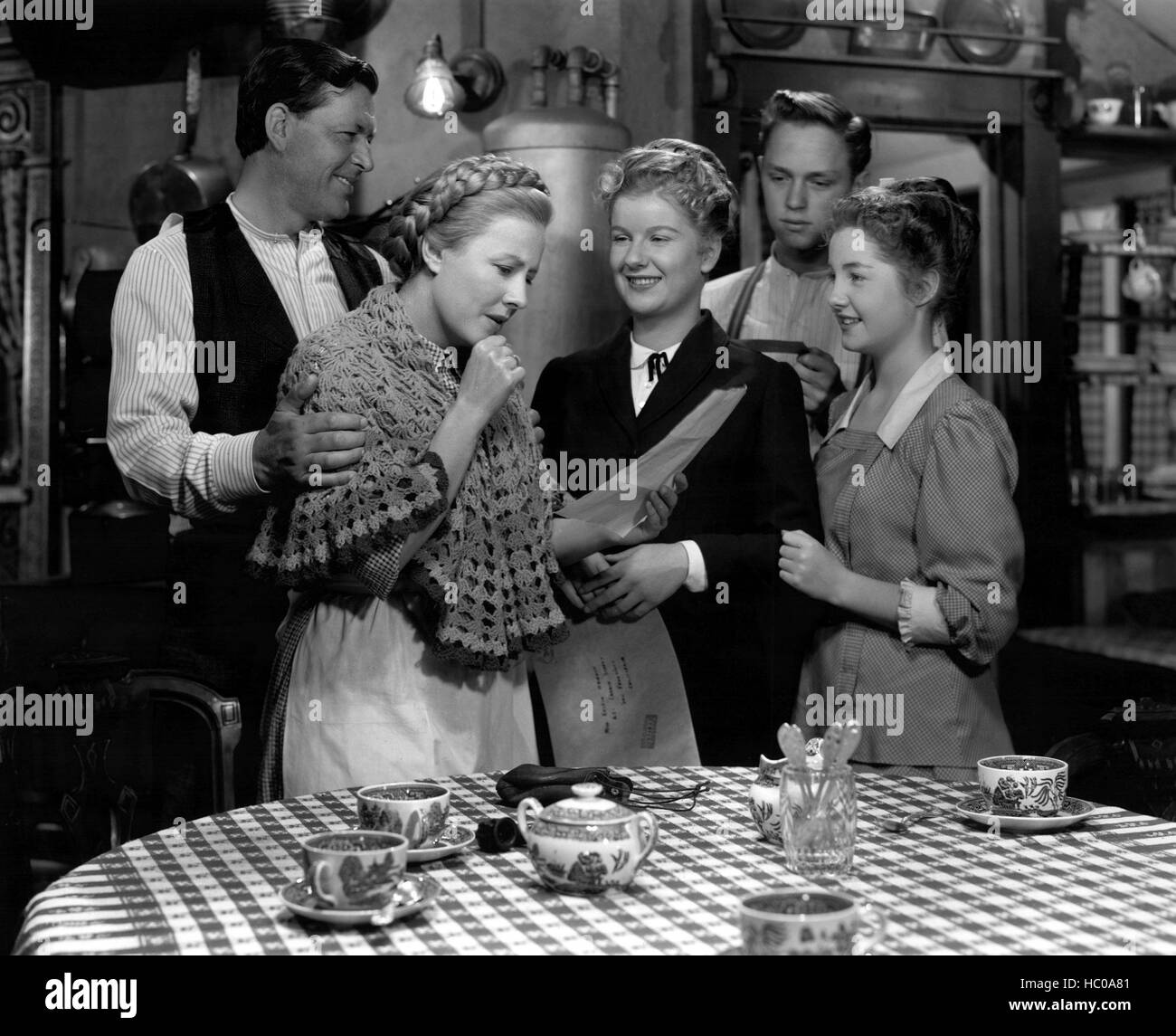 Je me souviens de MAMA, Philip Dorn, Irene Dunne, Barbara Bel Geddes ...