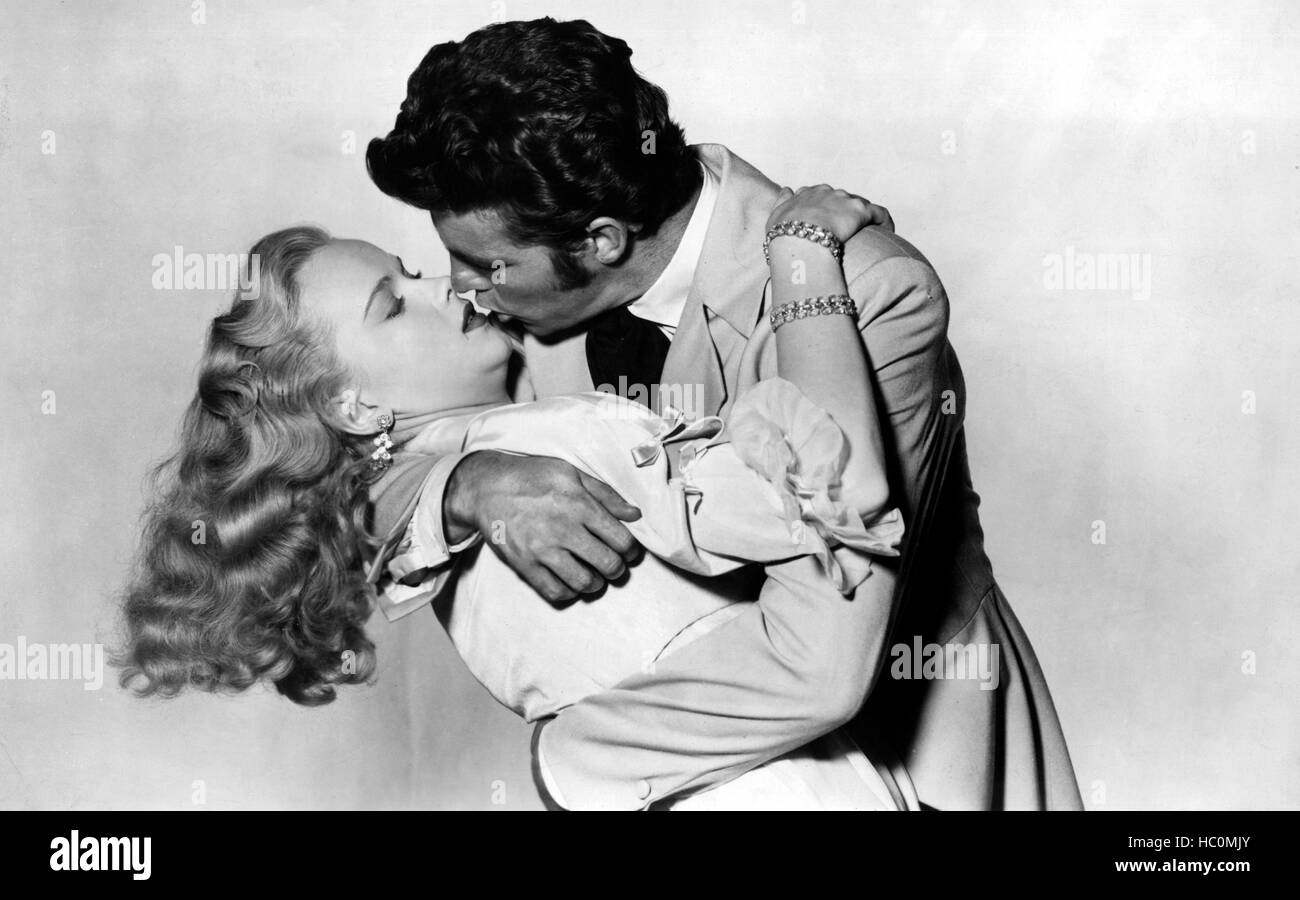 LYDIA BAILEY, Anne Francis, Dale Robertson, 1952 TM et copyright (c ...