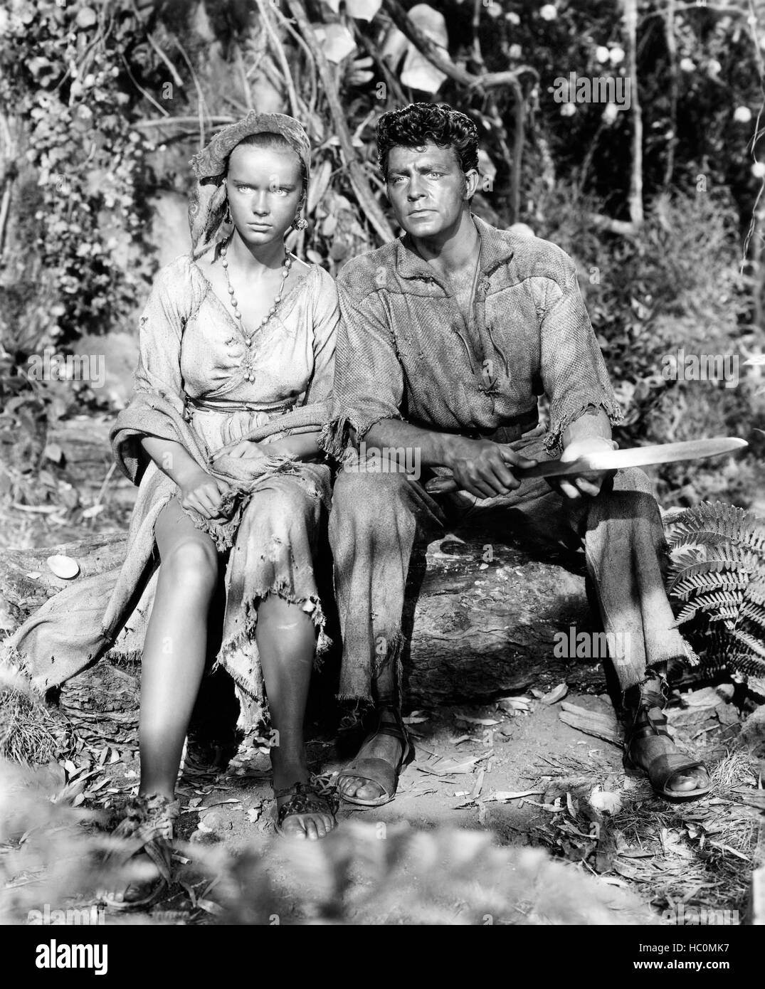 LYDIA BAILEY, de gauche, Anne Francis, Dale Robertson, 1952, TM et ...