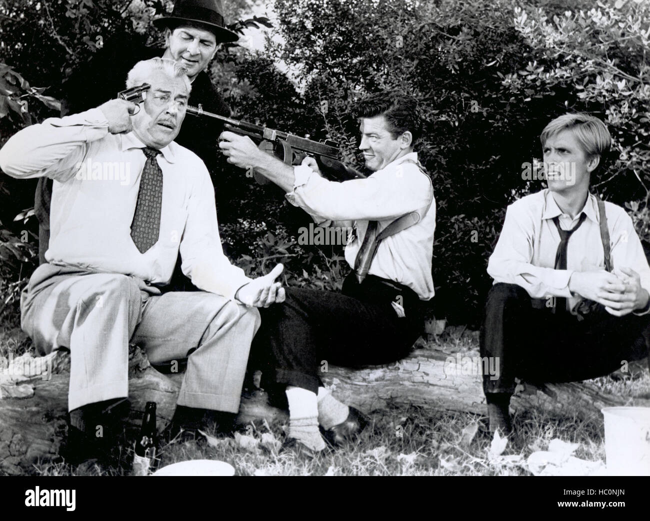 MA BARKER'S KILLER BROOD, Tris Coffin, Paul Dubov, Victor Lundin, 1960 ...