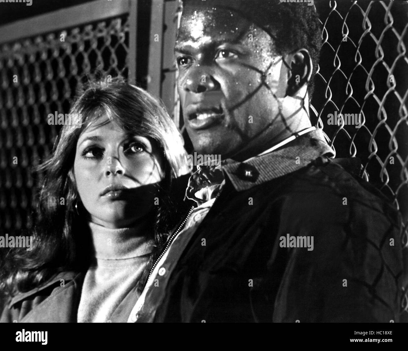 Homme perdu, l', Joanna Shimkus, Sidney Poitier, 1969 Photo Stock - Alamy