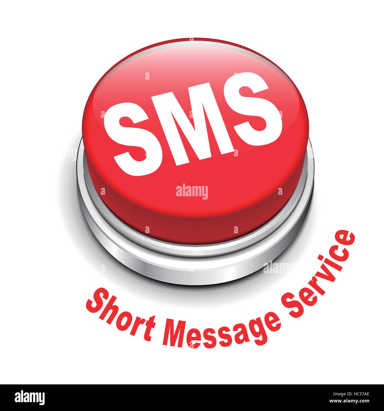 Short message service Banque d'images vectorielles - Alamy
