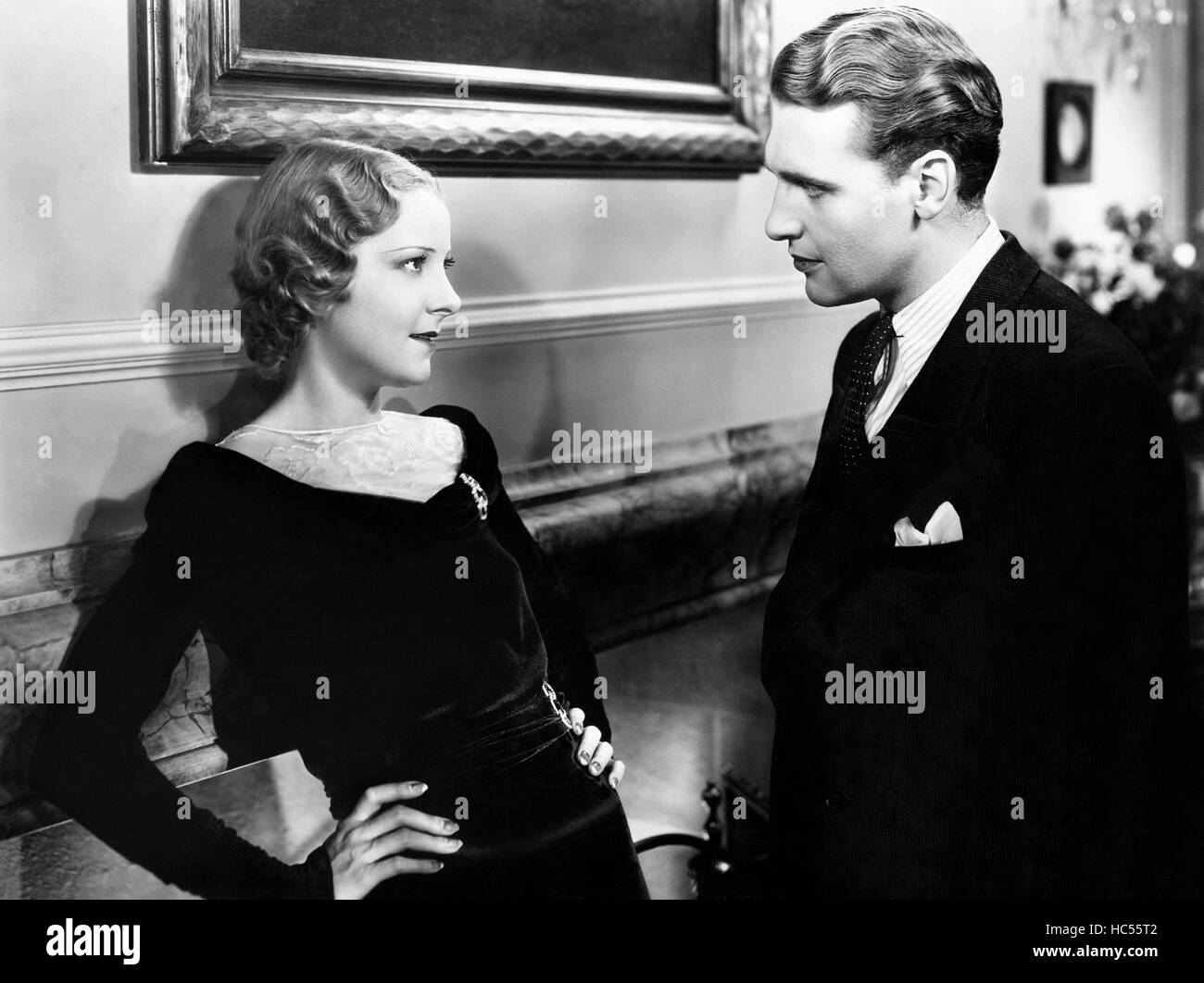 La femme, de gauche, Helen Vinson, Ralph Bellamy, 1933, TM et copyright ©20th Century Fox Film ...