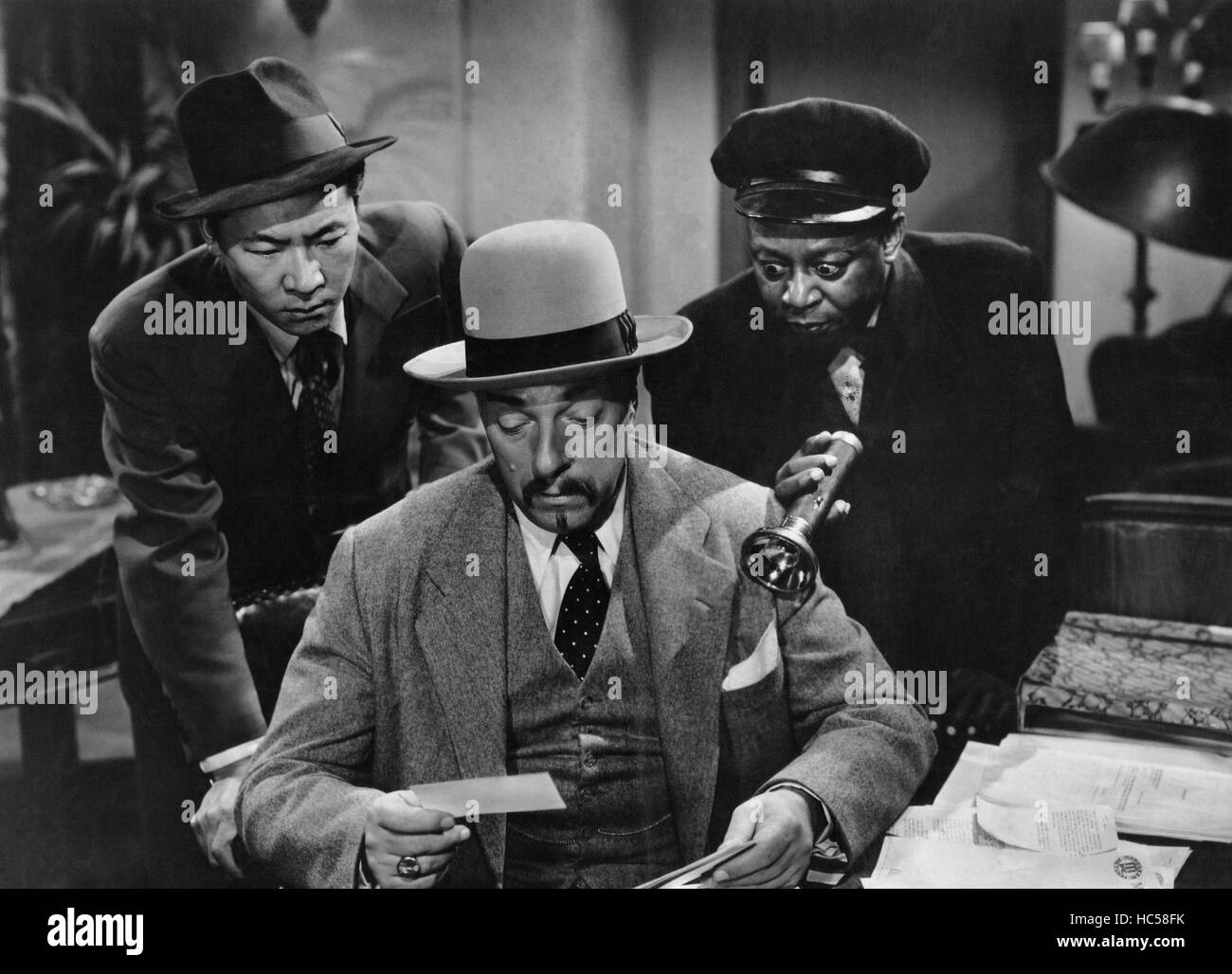 La poitrine de Shanghai, Victor Sen Young, Roland Winters, Mantan ...