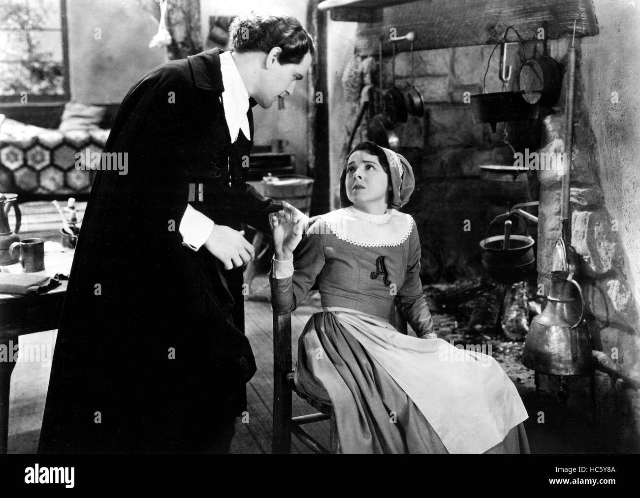 La lettre écarlate, Hardie Albright, Colleen Moore, 1934 Photo Stock ...