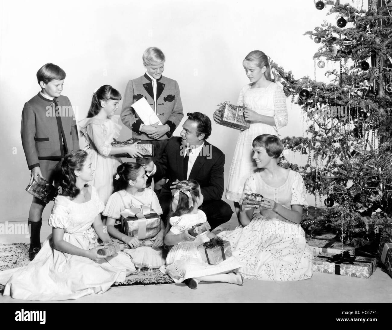 Le son de la musique, de gauche, Duane Chase, Charmian Carr, Debbie ...