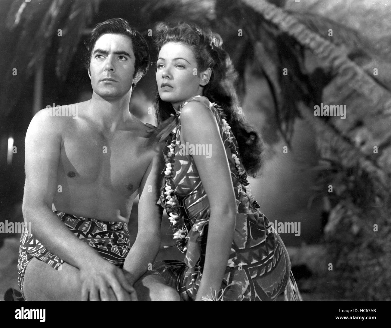 Fils de FURY, Tyrone Power, Gene Tierney, 1942. TM et copyright (c ...