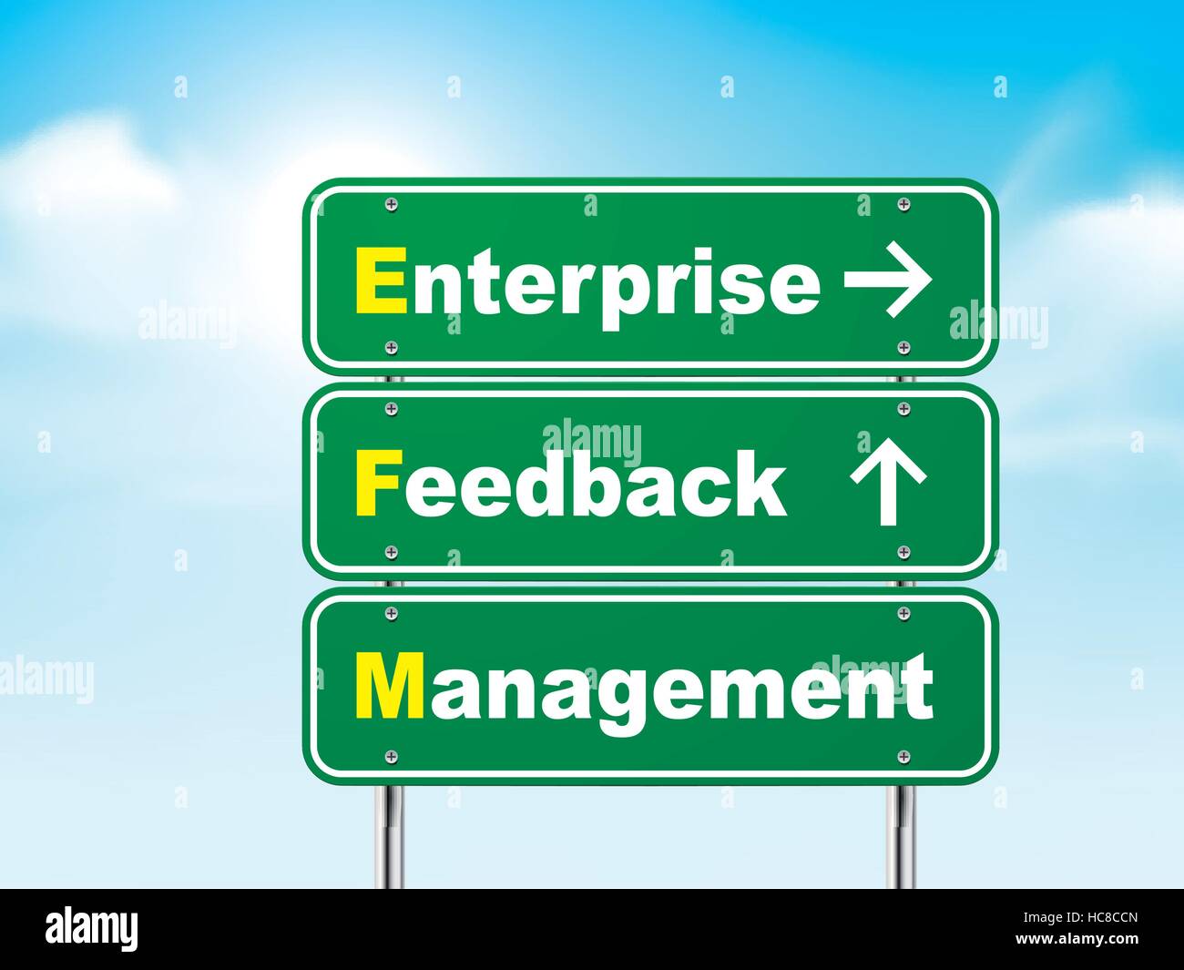 Enterprise feedback management Banque de photographies et d’images à ...