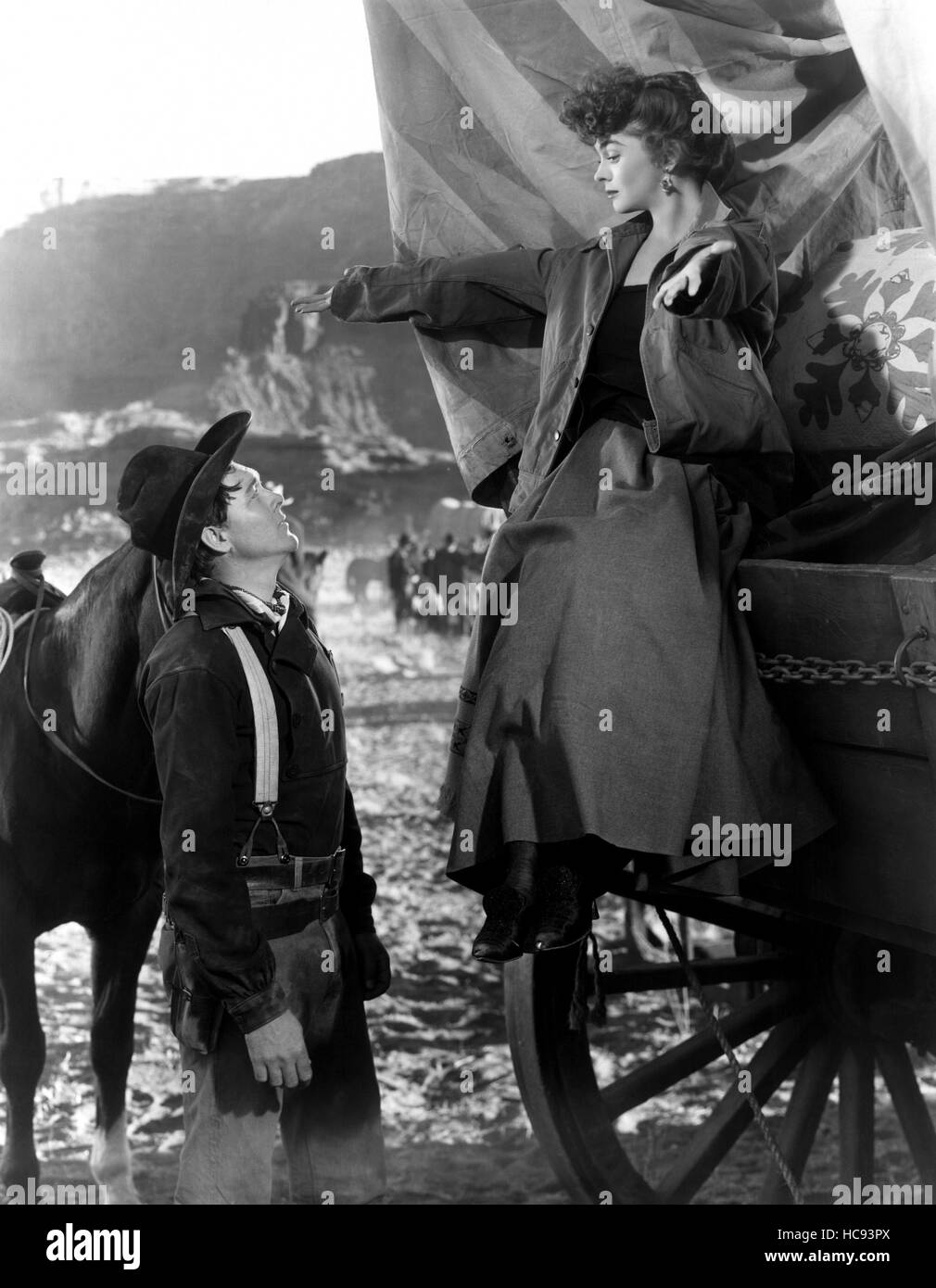 Chef de train, (aka WAGONMASTER), Ben Johnson, Joanne Dru, 1950 Photo ...