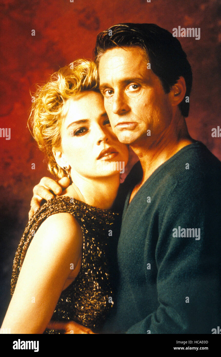 Michael douglas et sharon stone Banque de photographies et d’images à ...