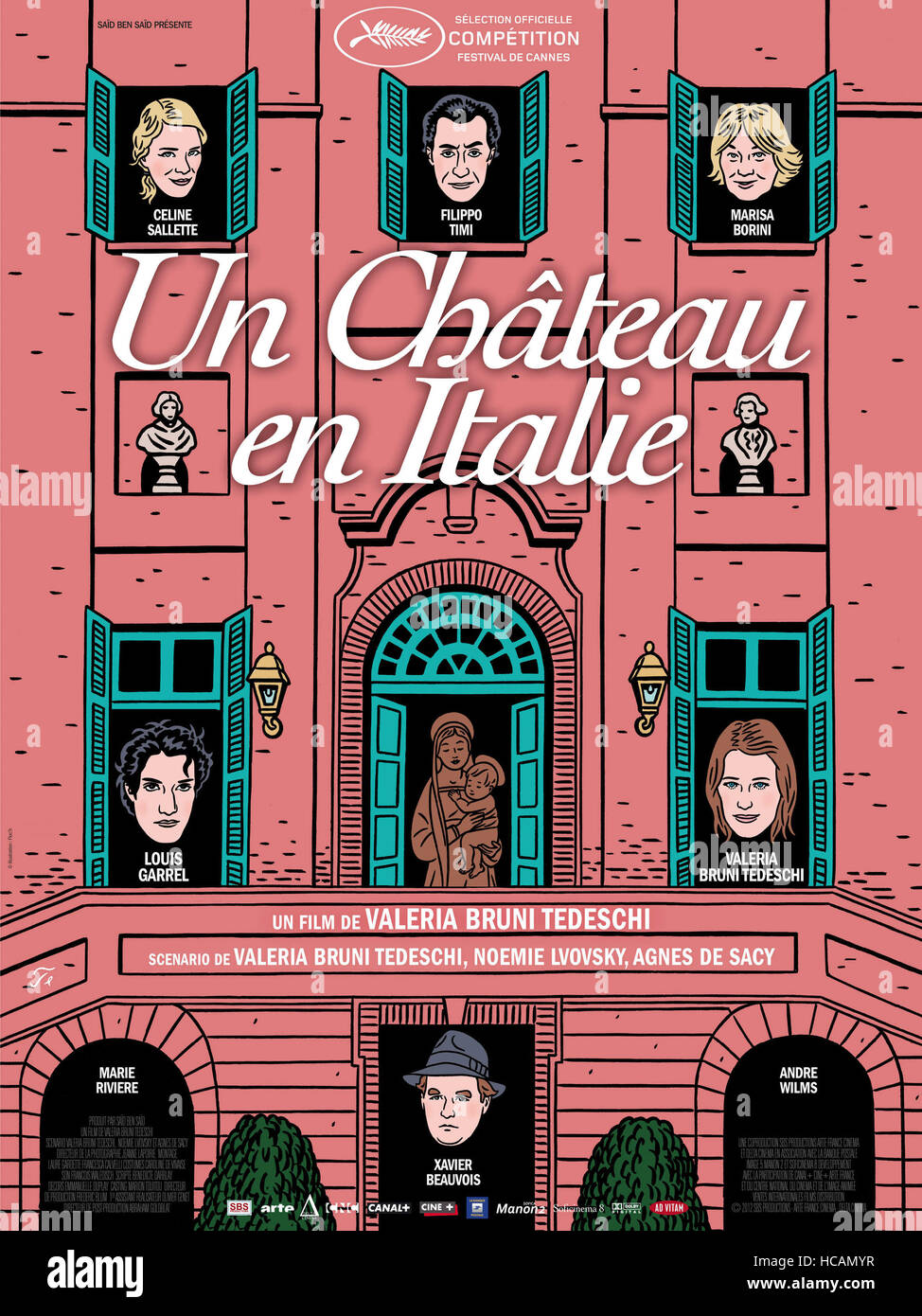Un château EN ITALIE, (aka UN CHATEAU EN ITALIE), l'affiche française ...