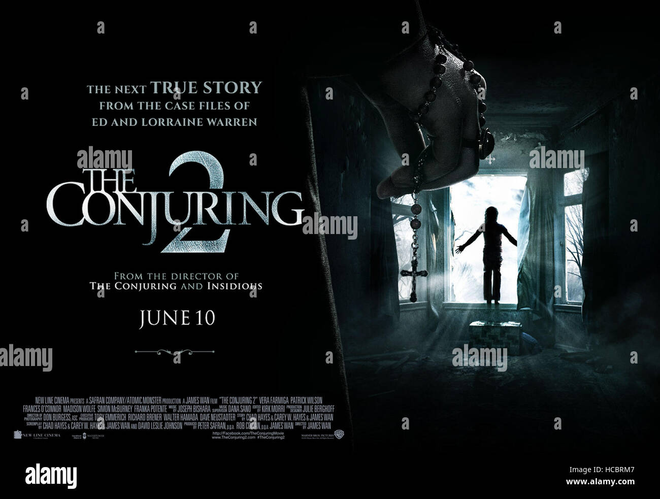 The conjuring 2 poster Banque de photographies et d’images à haute ...