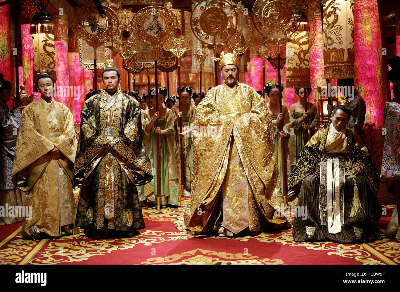 CURSE OF THE GOLDEN FLOWER, (aka MAN CHENG JIN DAI HUANG JIN JIA), Qin Junjie, Jay Chou, Chow ...