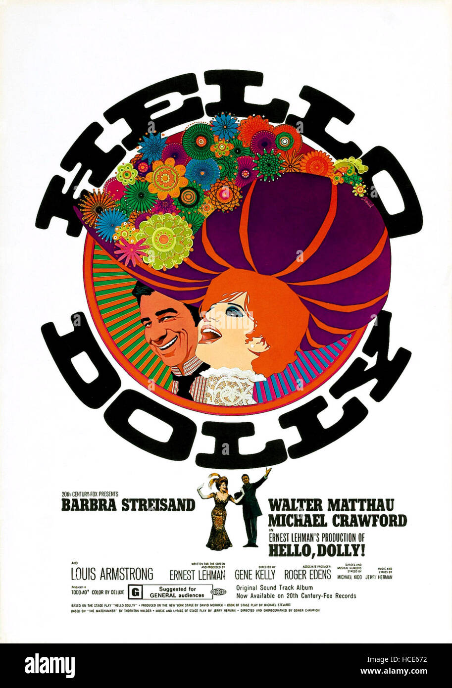 HELLO DOLLY !, Barbra Streisand, Walter Matthau, 1969. TM and Copyright ©20th Century Fox Film ...