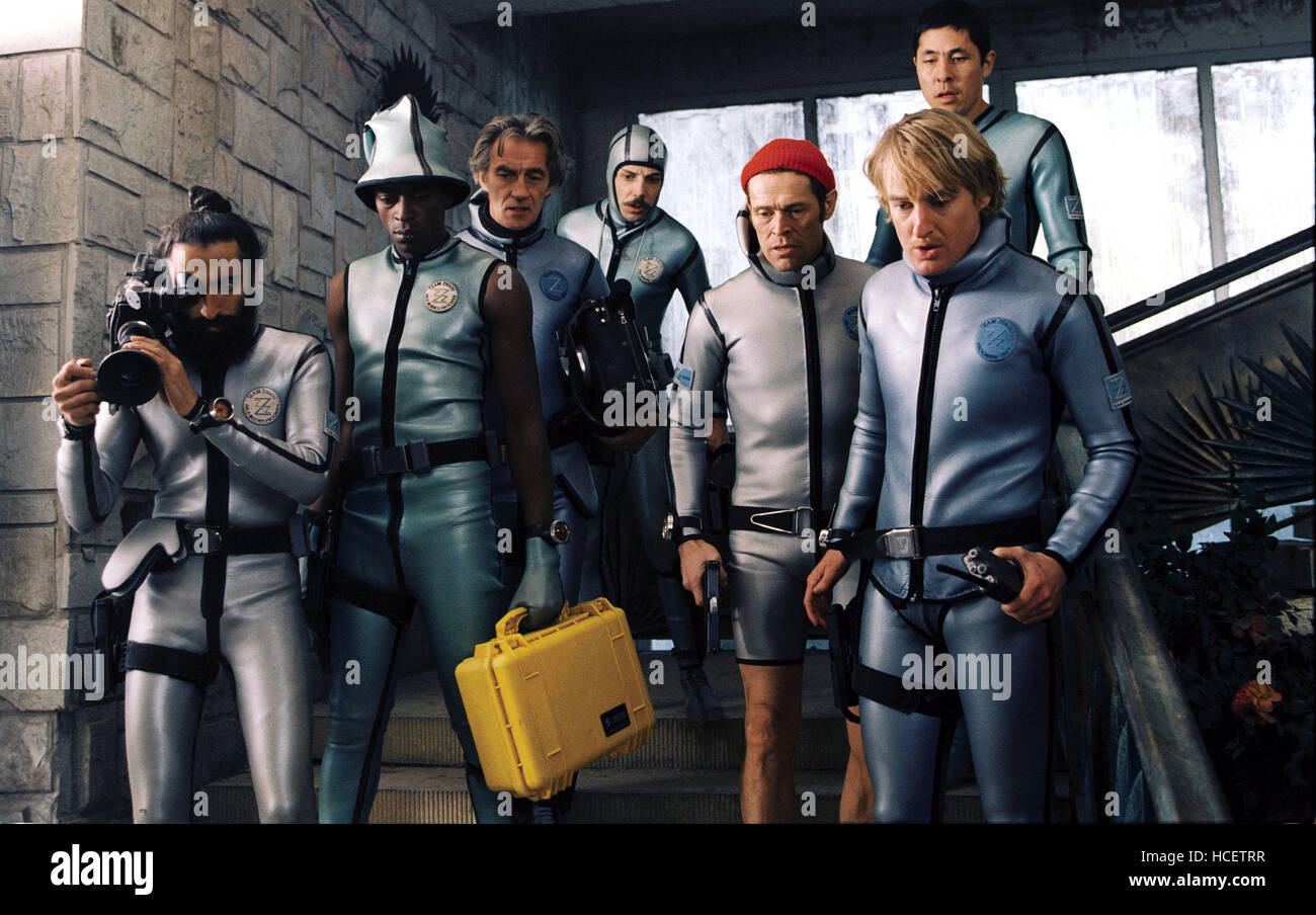 La VIE AVEC STEVE ZISSOU AQUATIQUES, Waris Ahluwalia, Seu Jorge, Pawel ...