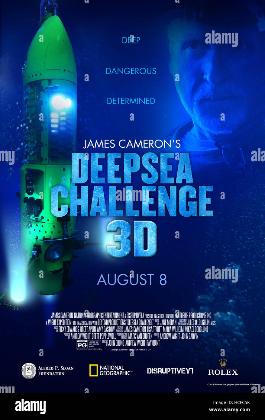 DEEPSEA CHALLENGE 3D, (aka JAMES CAMERON DEEPSEA CHALLENGE 3D), de nous ...