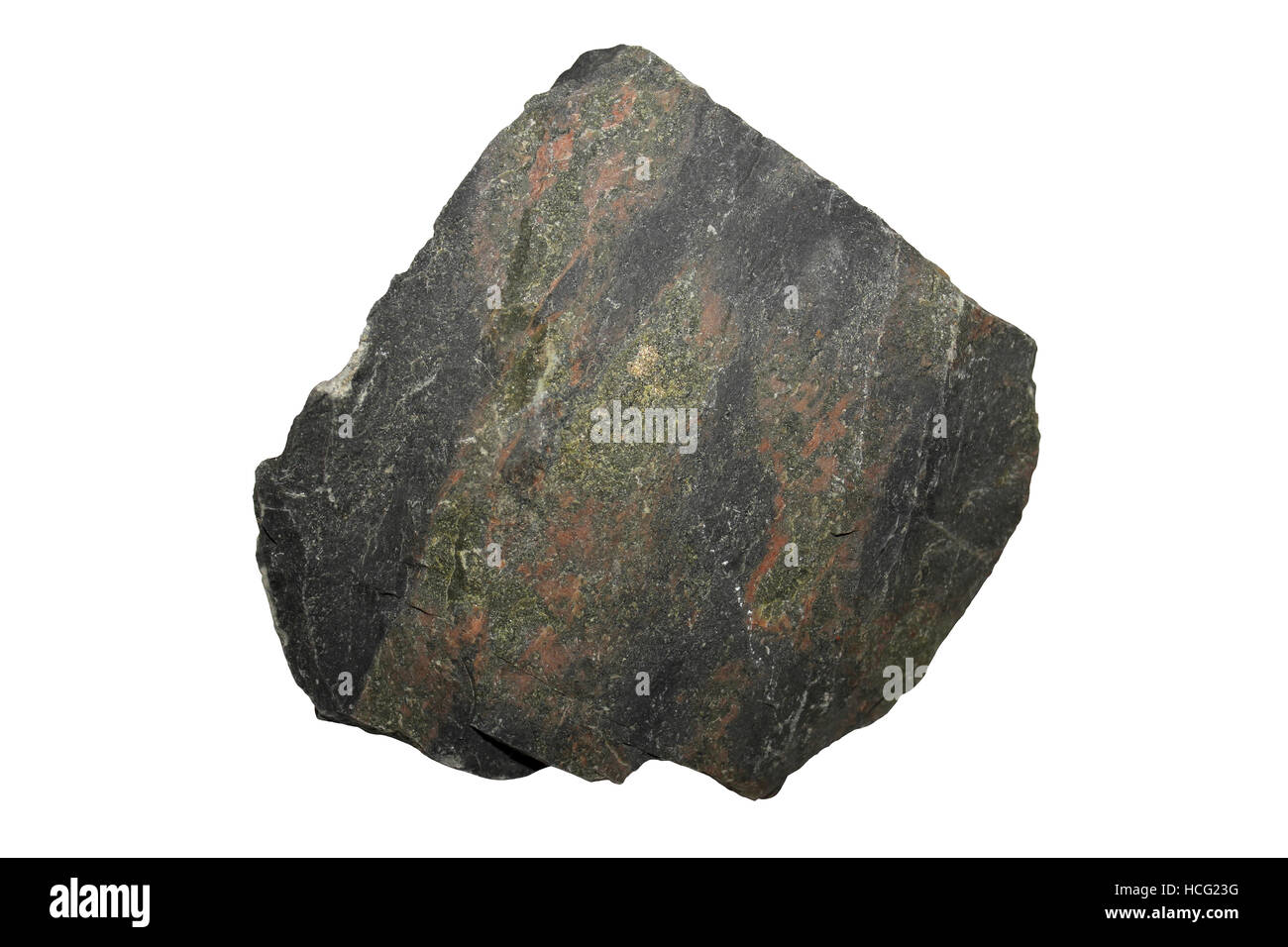 Spécimen de roche en graphite Banque de photographies et d’images à ...