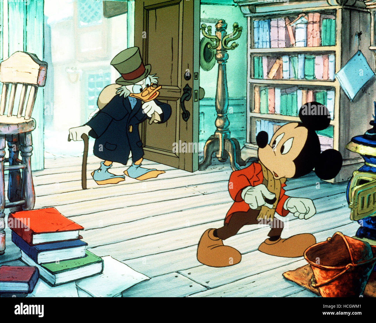 MICKEY'S CHRISTMAS CAROL, Oncle Picsou, Mickey Mouse, 1983, (c) Walt ...