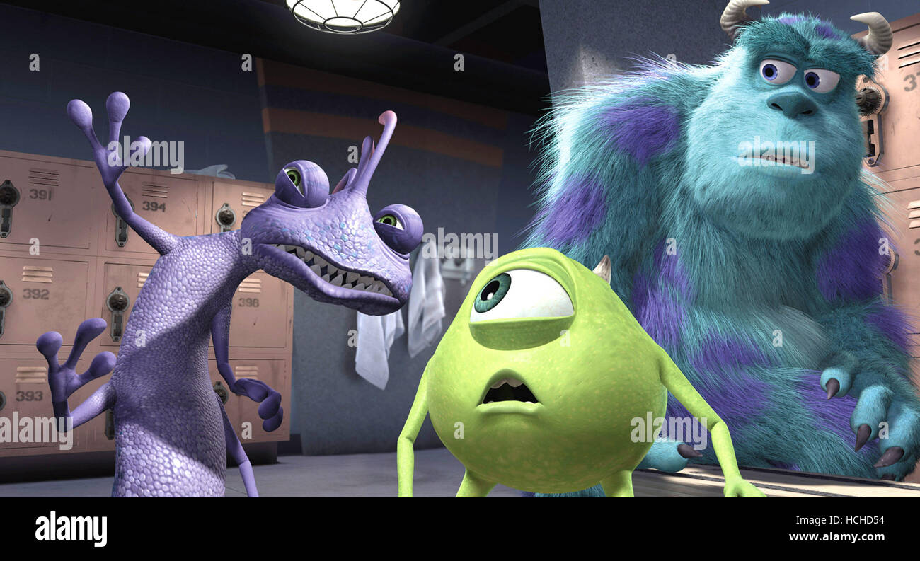 MONSTERS INC., Randall Boggs, Mike Wazowski, James P. Sullivan (alias ...