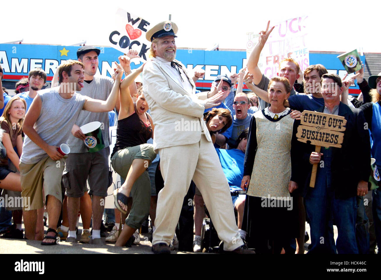 POULTRYGEIST : NIGHT OF THE CHICKEN DEAD, Robin Watkins (centre), 2006 ...