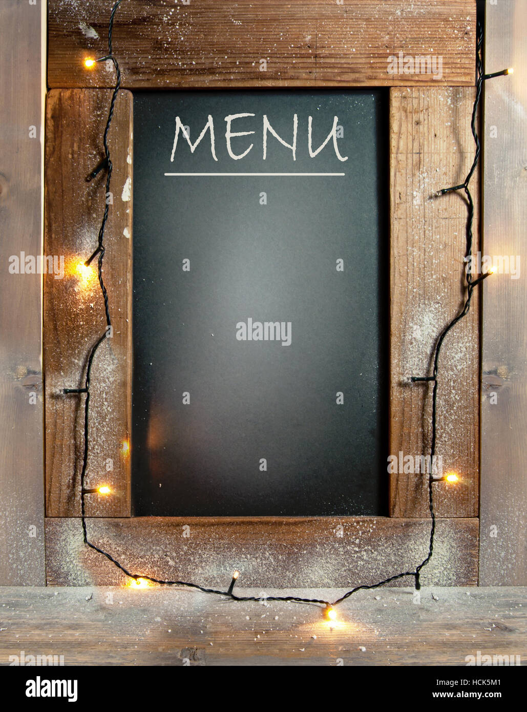 Menu vide Banque de photographies et d’images à haute résolution - Alamy