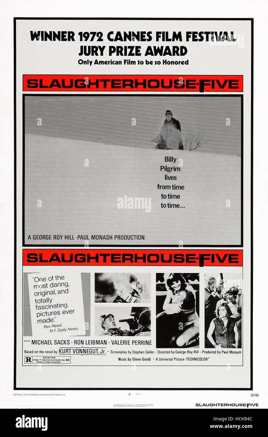 Abattoir 5, (aka abattoir-cinq), de nous poster, bas, deuxième photo ...