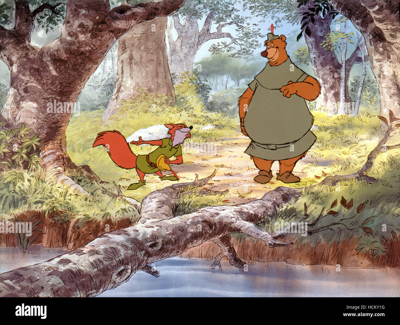 ROBIN DES BOIS, Robin des Bois, petit Jean, 1973 Photo Stock - Alamy