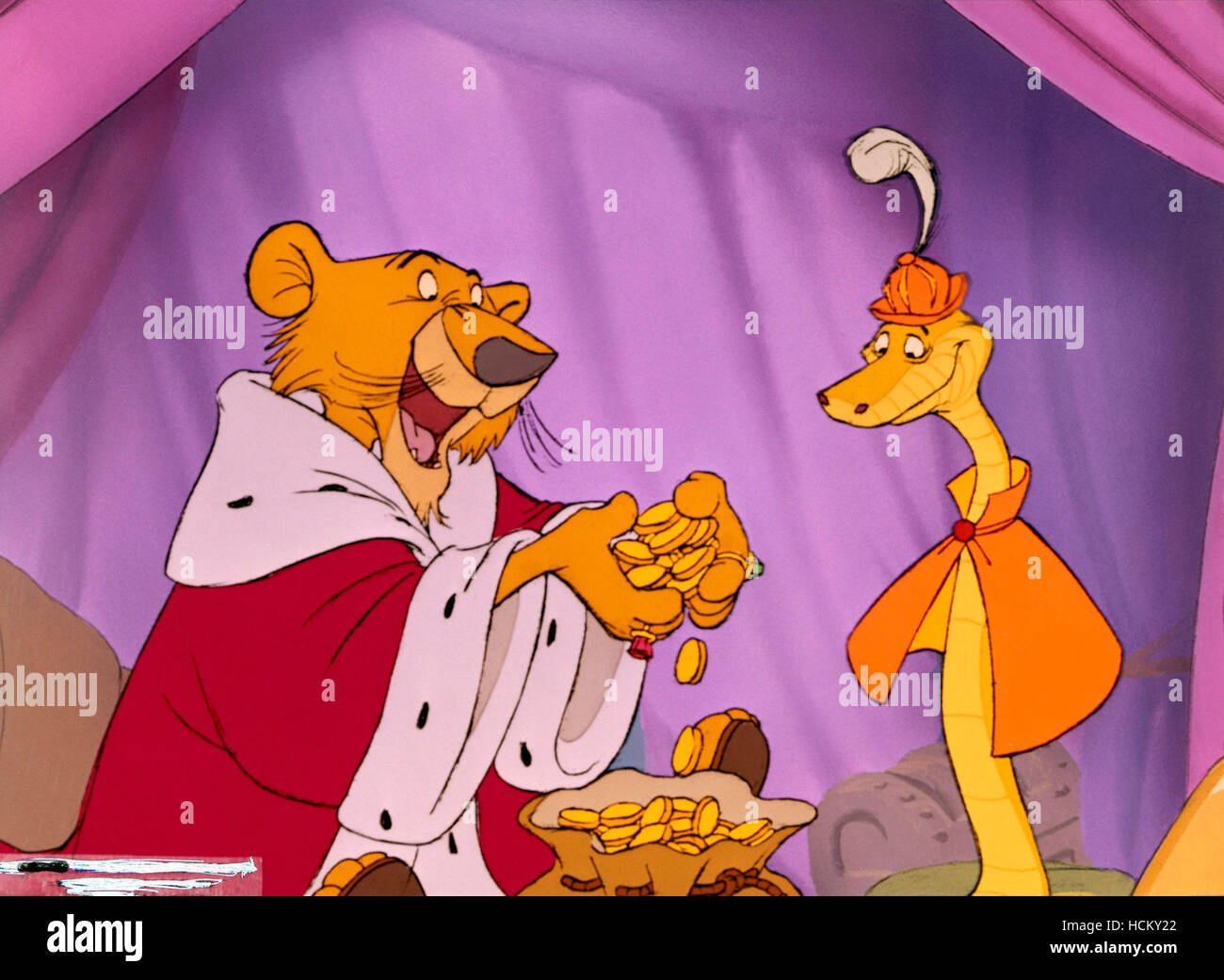 ROBIN HOOD, prince John, Sir Hiss, 1973 Photo Stock - Alamy