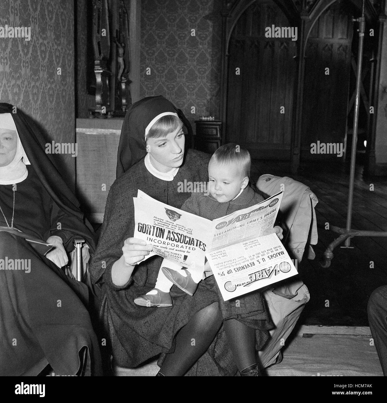 Le SON DE LA MUSIQUE, Julie Andrews avec sa fille Emma Katherine Walton ...
