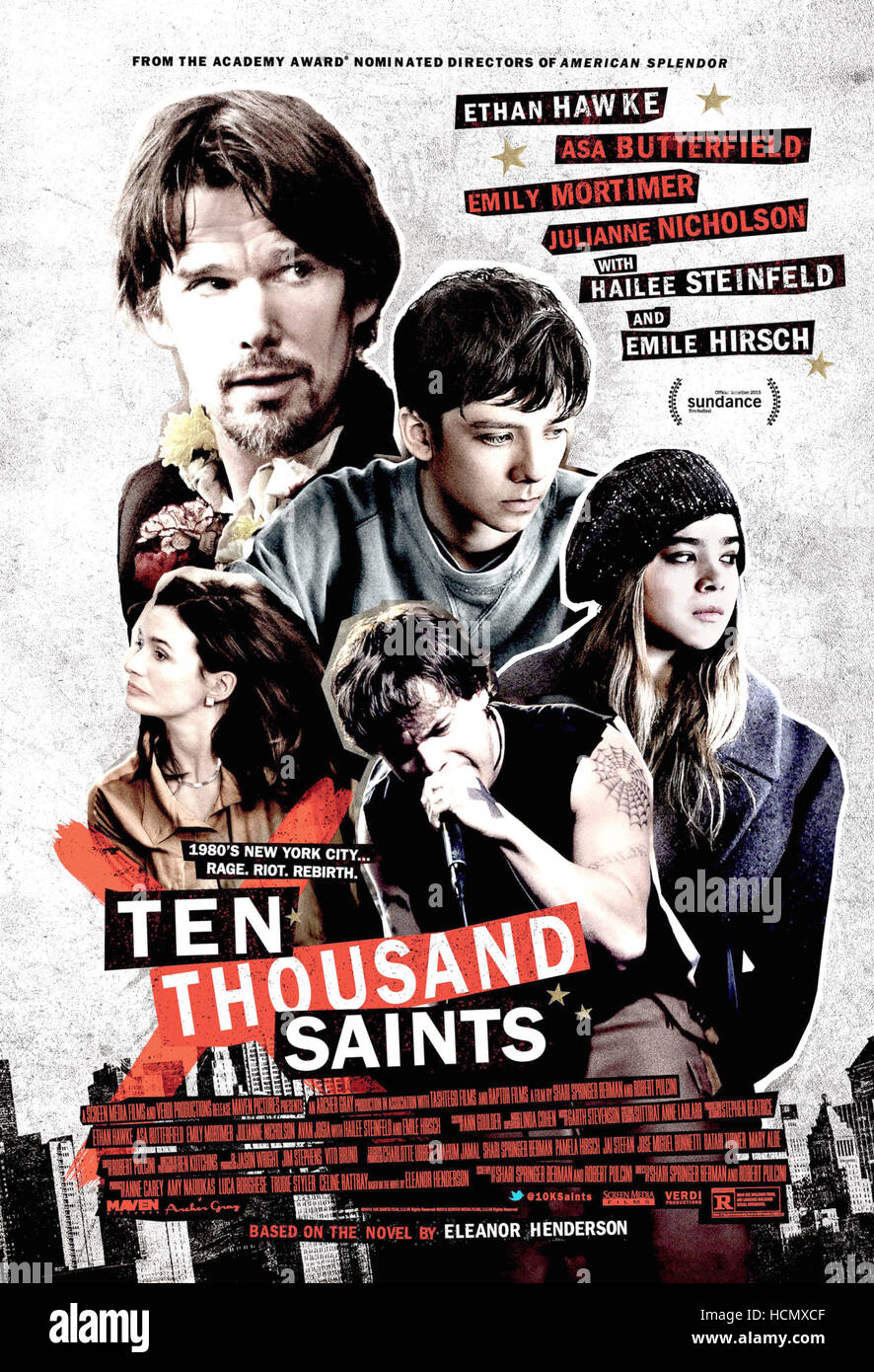 10 000 Saints, (aka dix mille SAINTS), affiche, dans le sens horaire, à ...