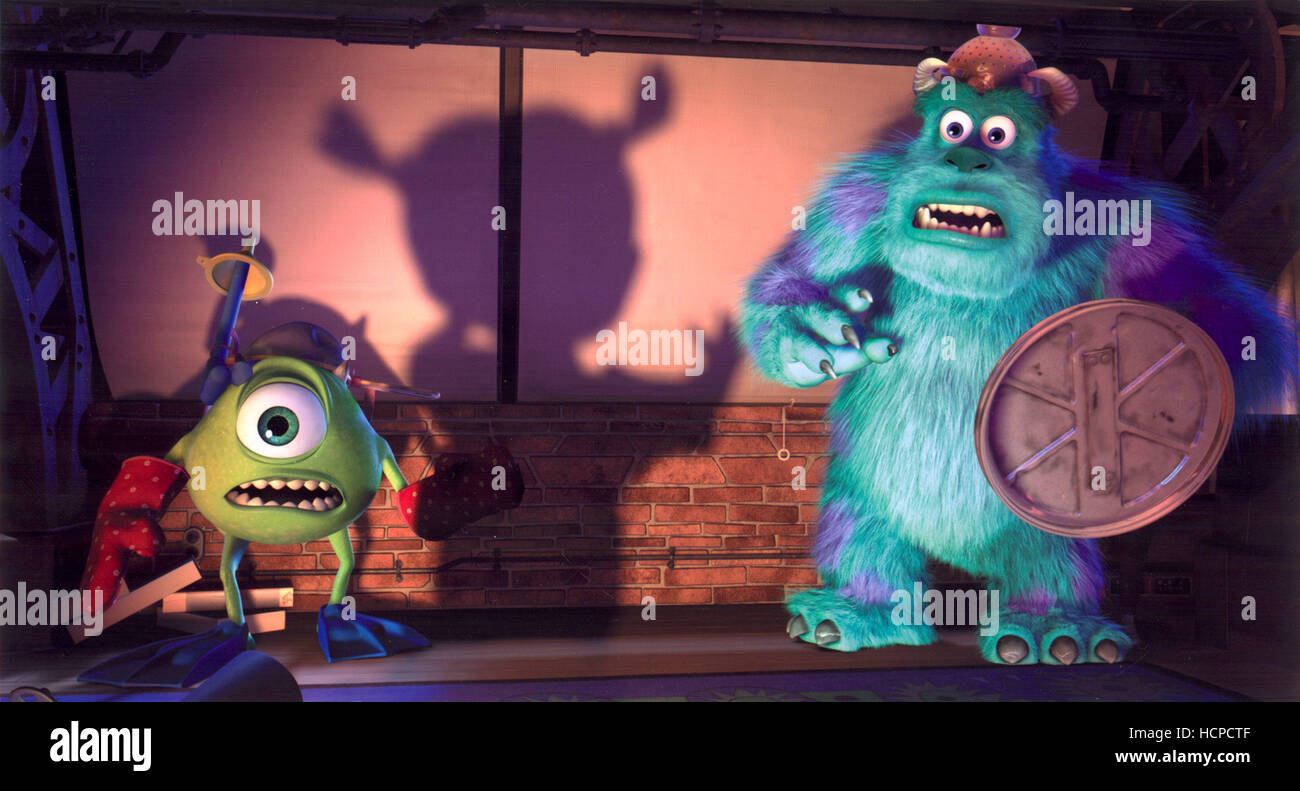 MONSTERS INC., Mike Wazowski, Sulley, 2001 Photo Stock - Alamy