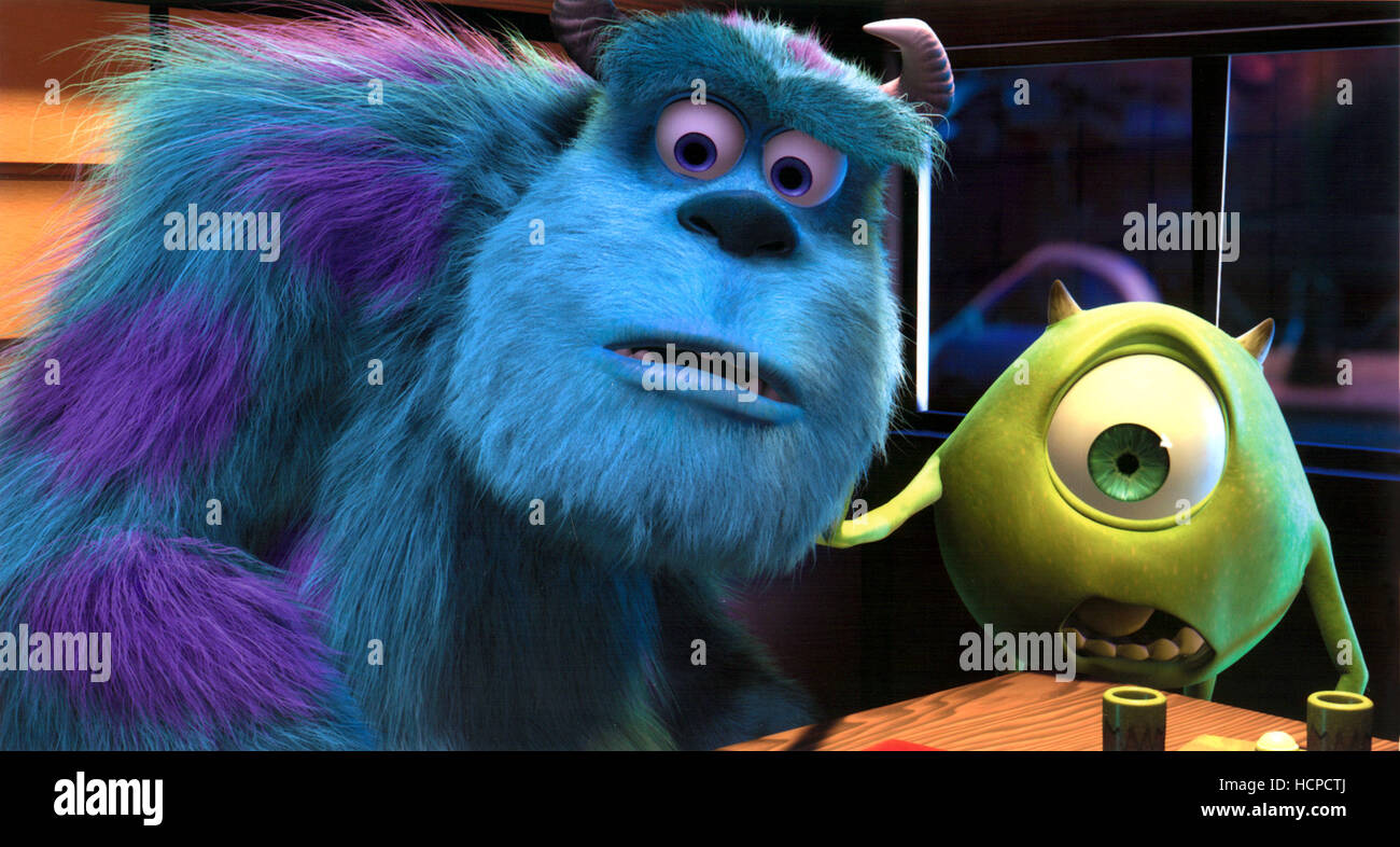 MONSTERS INC, Sulley, Mike Wazowski, 2001 Photo Stock - Alamy
