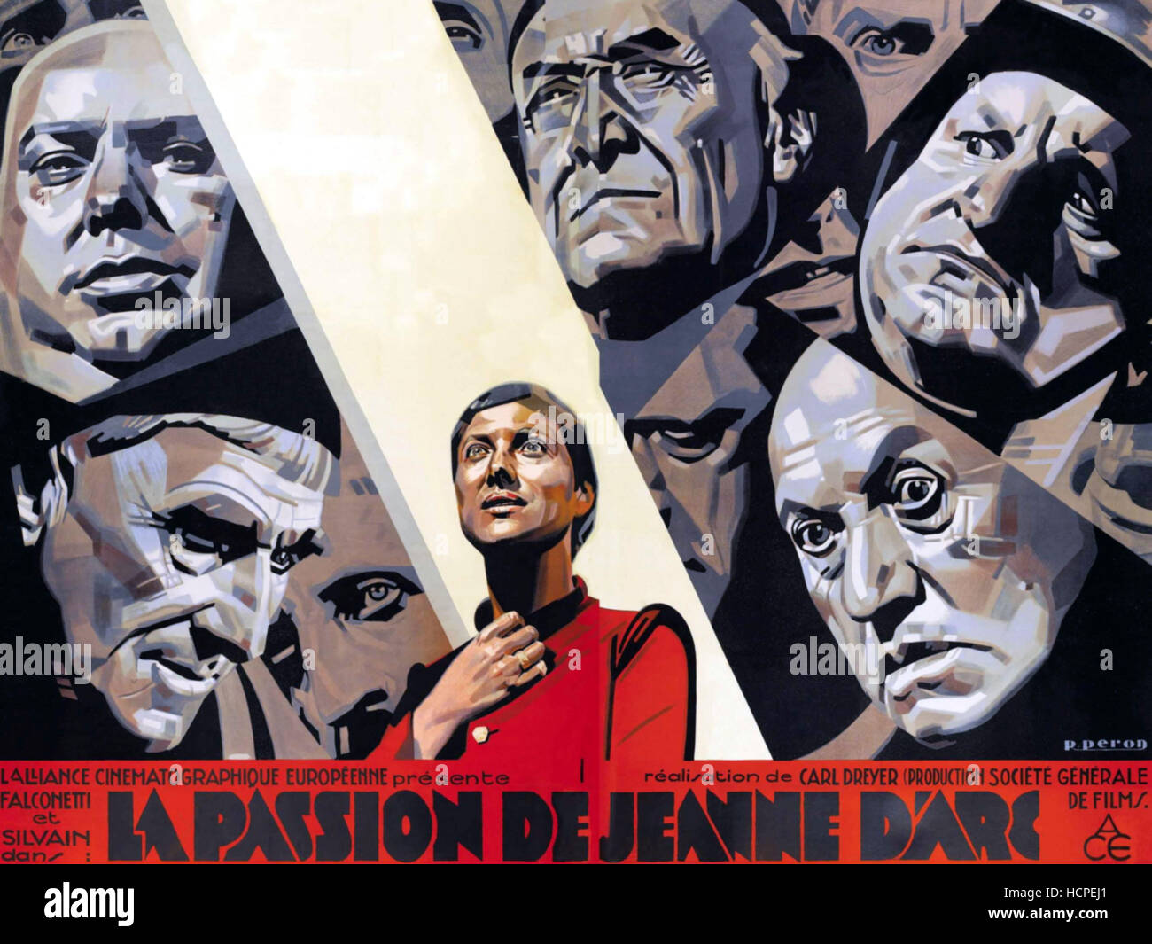 La PASSION DE JEANNE D'ARC (aka LA PASSION DE JEANNE D'ARC), le centre ...