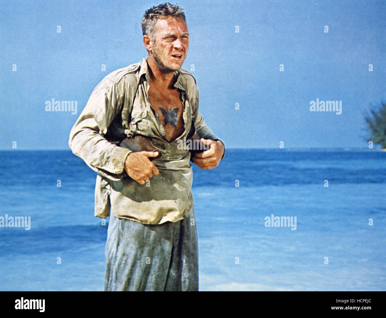 Papillon 1973 steve mcqueen Banque de photographies et d’images à haute ...