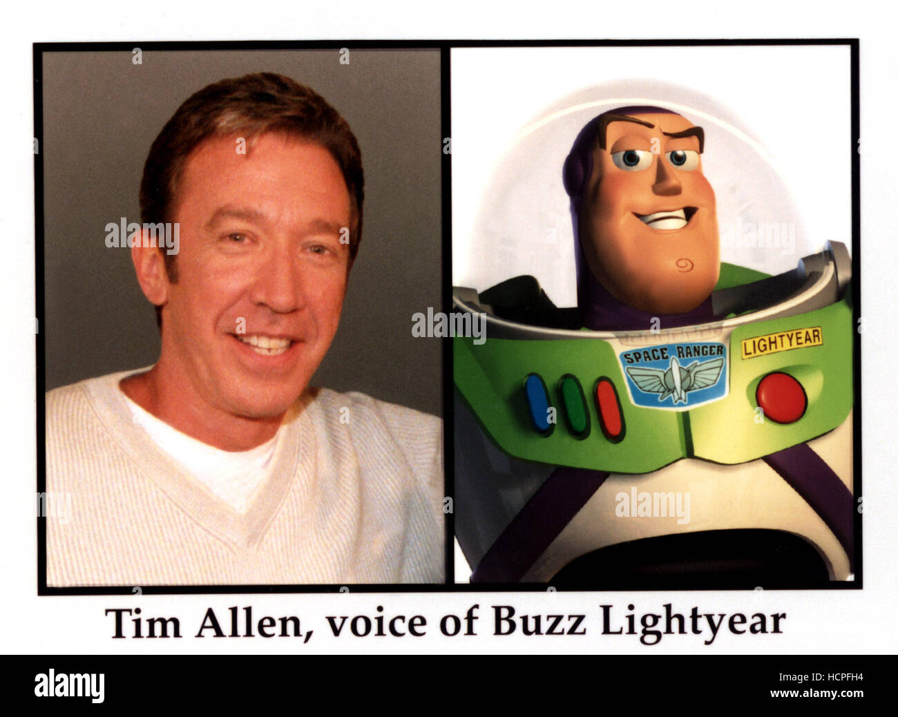 TOY STORY 2, Tim Allen comme Buzz Lightyear, 1999 Photo Stock - Alamy