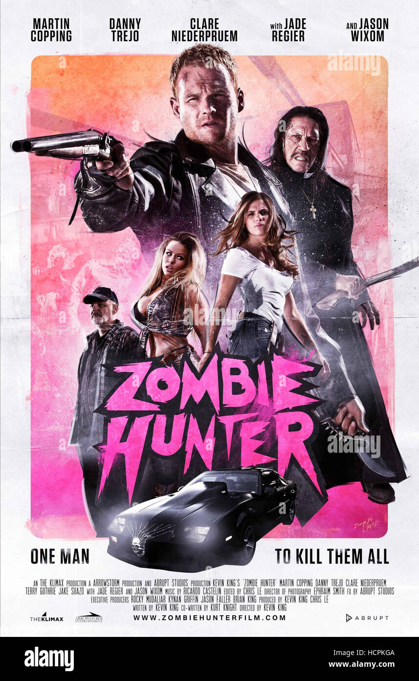 ZOMBIE HUNTER, de nous poster art, dans le sens horaire à partir du ...