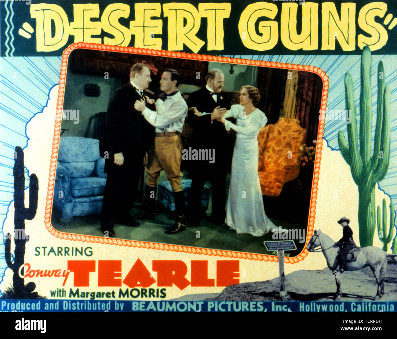 Armes à feu du désert, deuxième à gauche : Conway Tearle, extrême ...