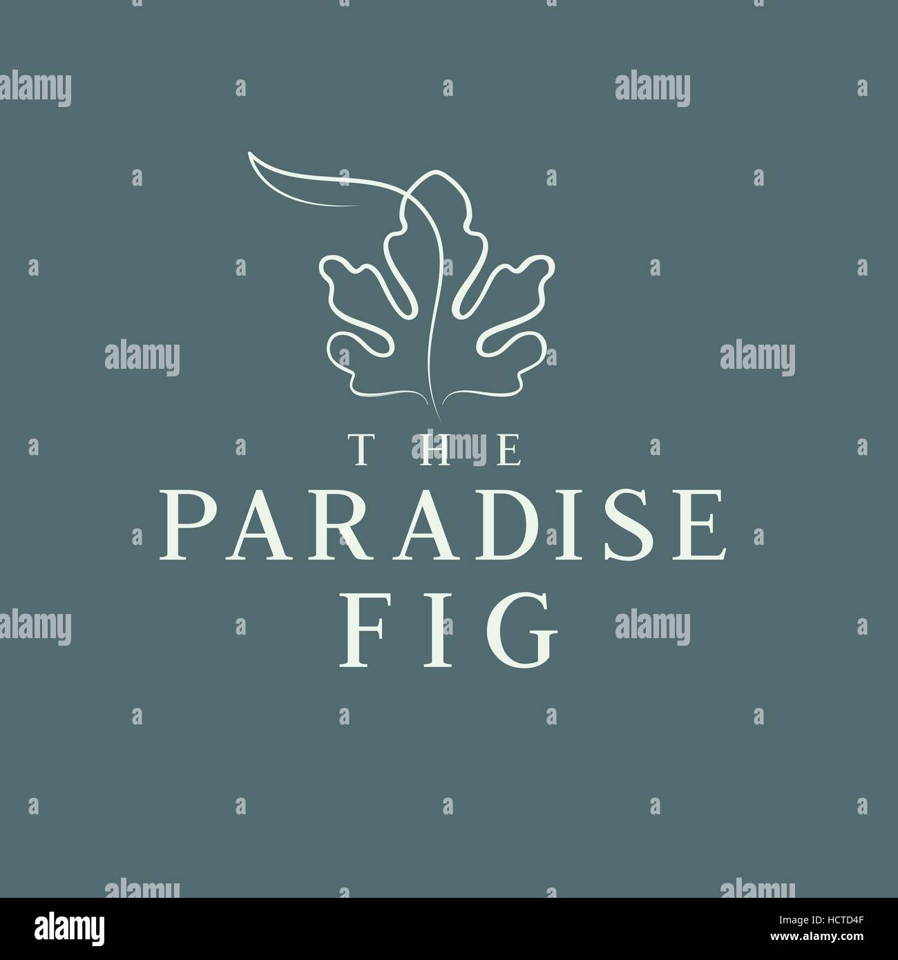 Figues vertes Banque d'images vectorielles - Alamy