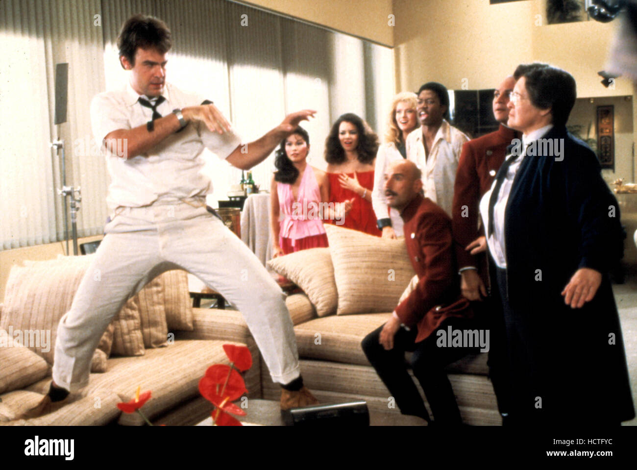 DOCTOR DETROIT, (L-R), Dan Aykroyd, Lydia Lei, Fran Drescher, Donna ...