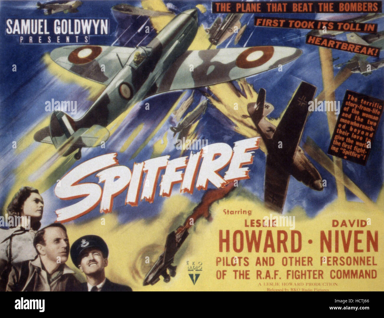 La première DES RARES, (alias SPITFIRE), John Rosamund, Leslie Howard ...