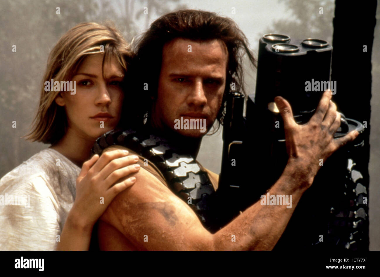 Loryn locklin christopher lambert fortress Banque de photographies et d ...