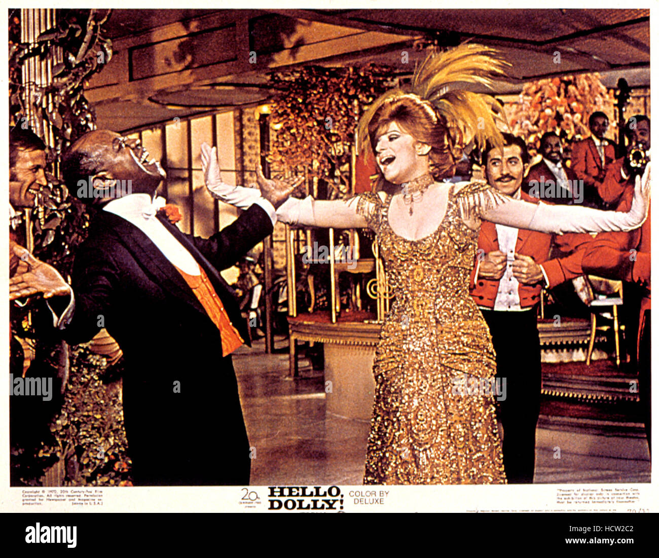 HELLO, DOLLY !, Louis Armstrong, Barbra Streisand, 1969, TM et copyright (c) 20e Twentieth ...