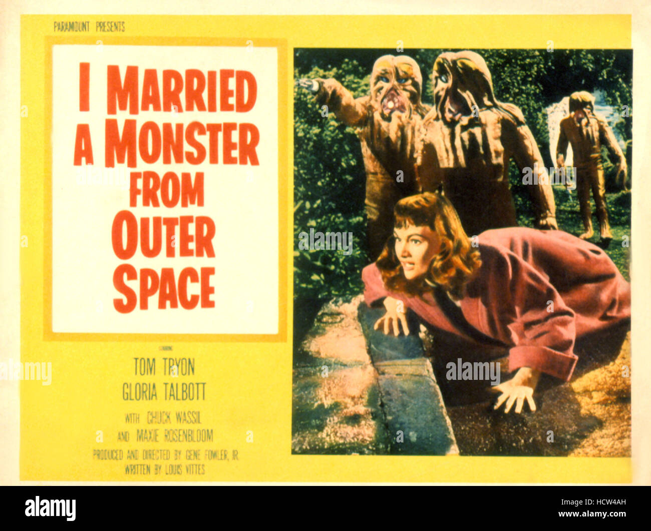 J'ai épousé un monstre de l'espace extra-atmosphérique, Gloria Talbott ...