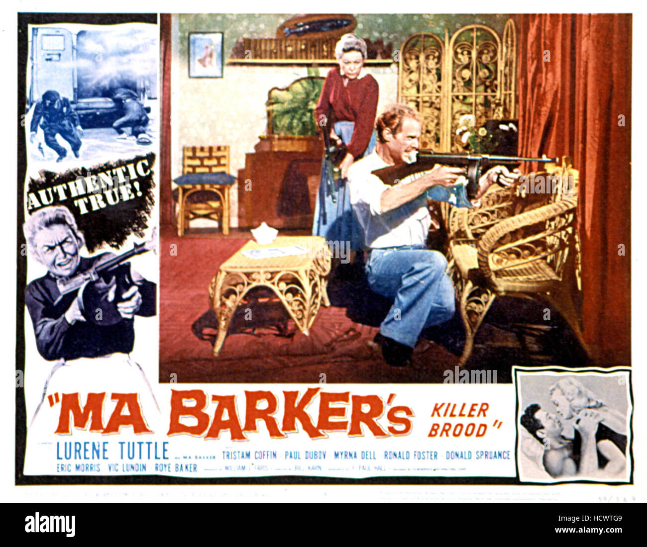 MA BARKER'S KILLER BROOD, Lurene Tuttle, 1960 Photo Stock - Alamy
