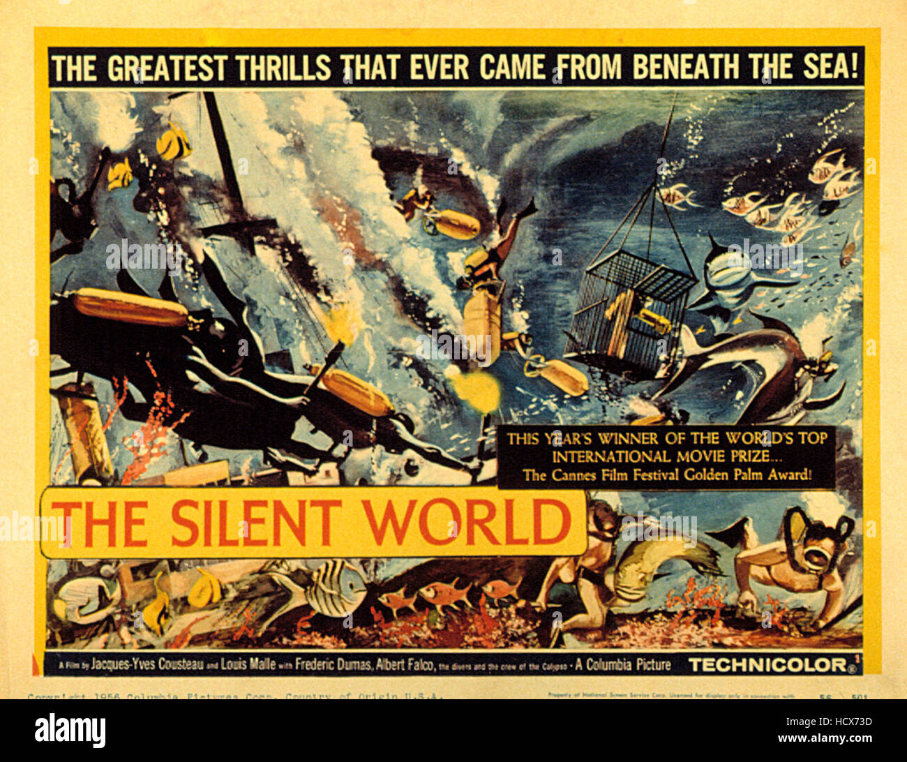 Le monde du silence, (aka LE MONDE DU SILENCE) documentaire réalisé par ...